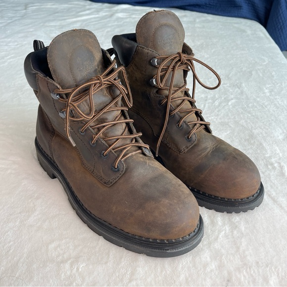 Red Wing Shoes | Shoes | Vintage Red Wing Leather Work Boots | Poshmark